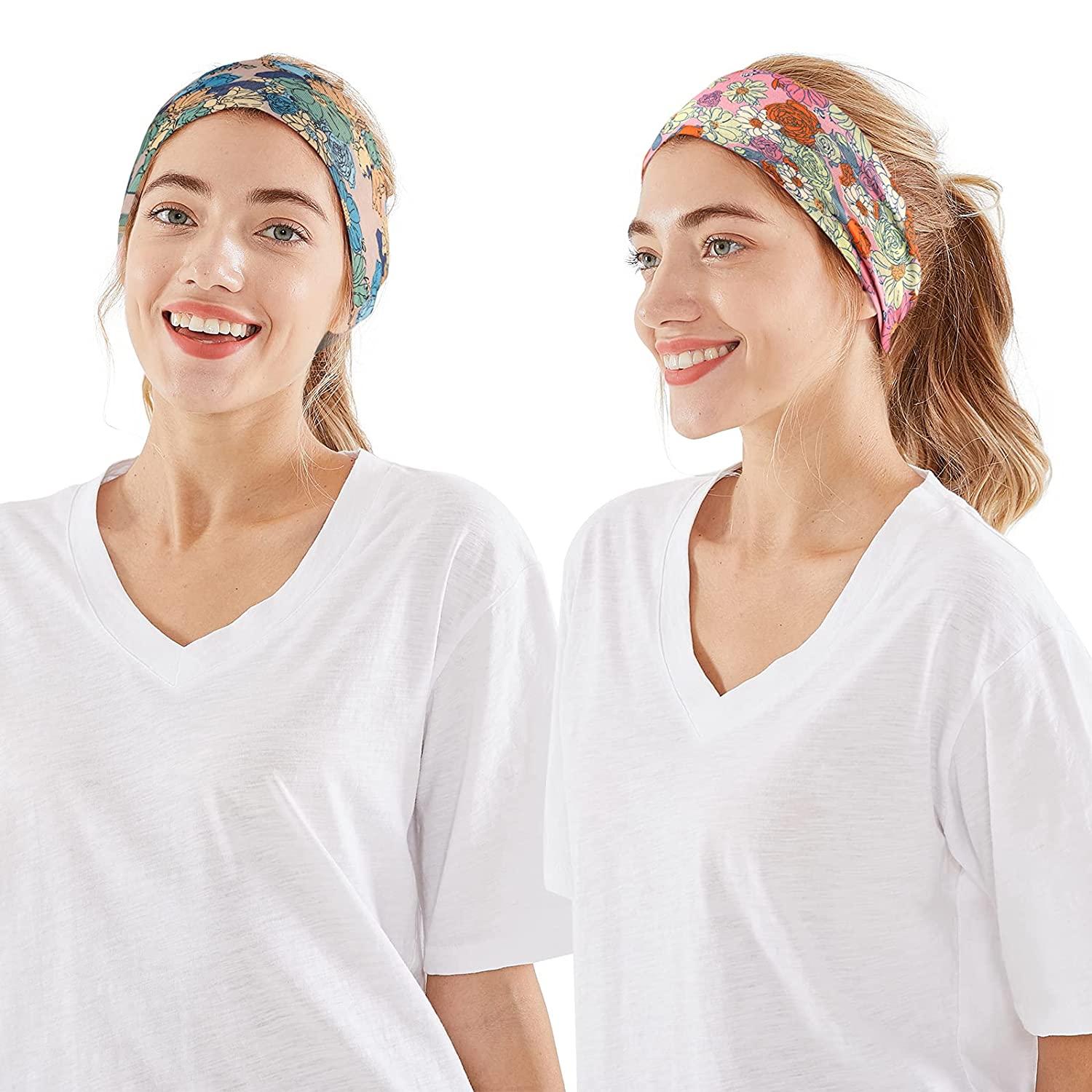 Offtesty 6 Pack Headbands For Women Non Slip Boho Womens Headbands