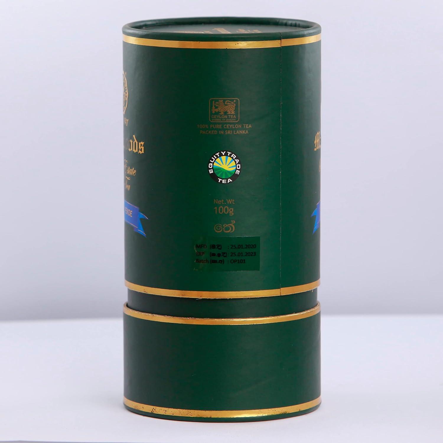 Ceylon Black Tea MACKWOODS Single Estate Loose Leaf Orange Pekoe Tea ...