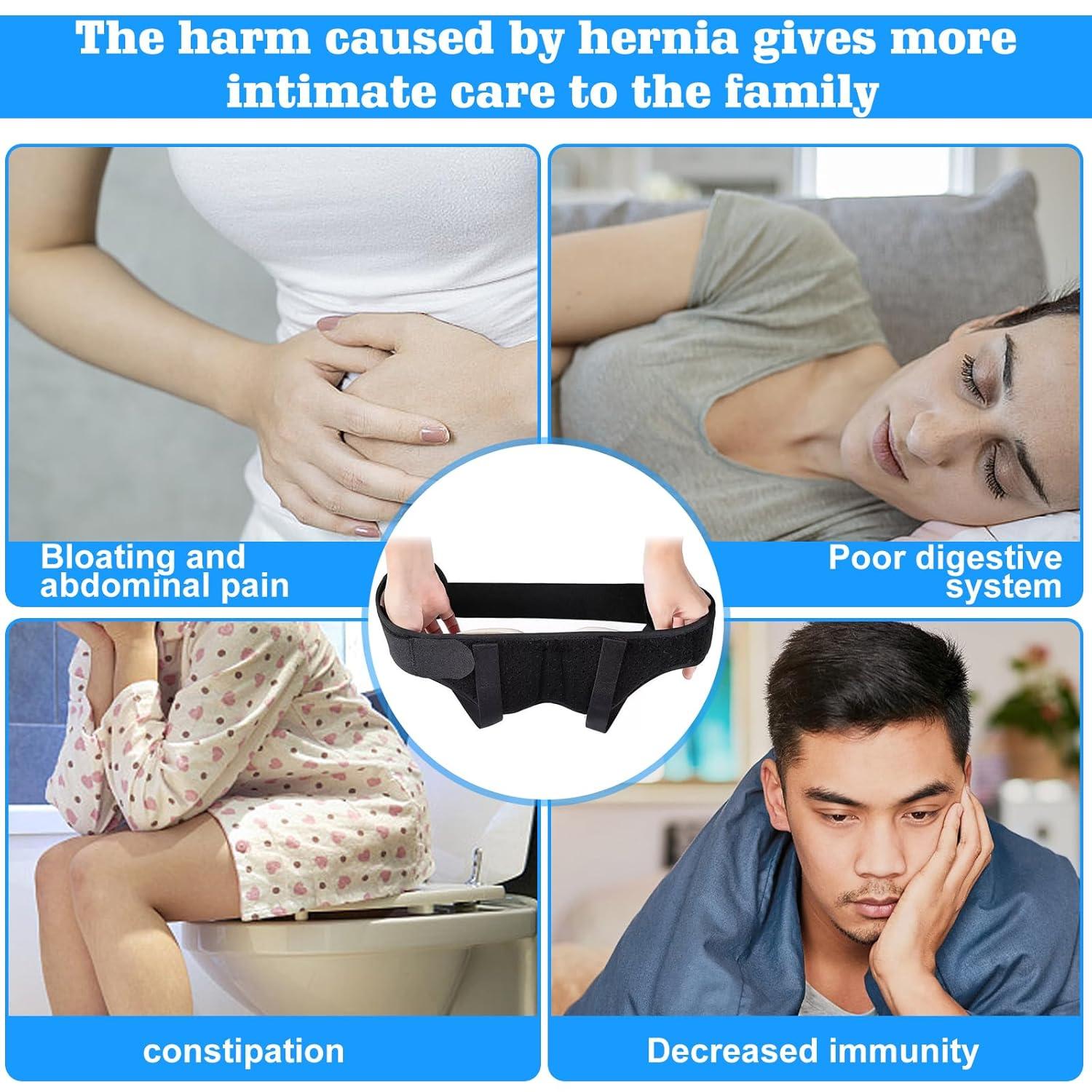 Nizirioo Adjustable Inguinal Hernia Belt for Adults - Pain Relief with ...