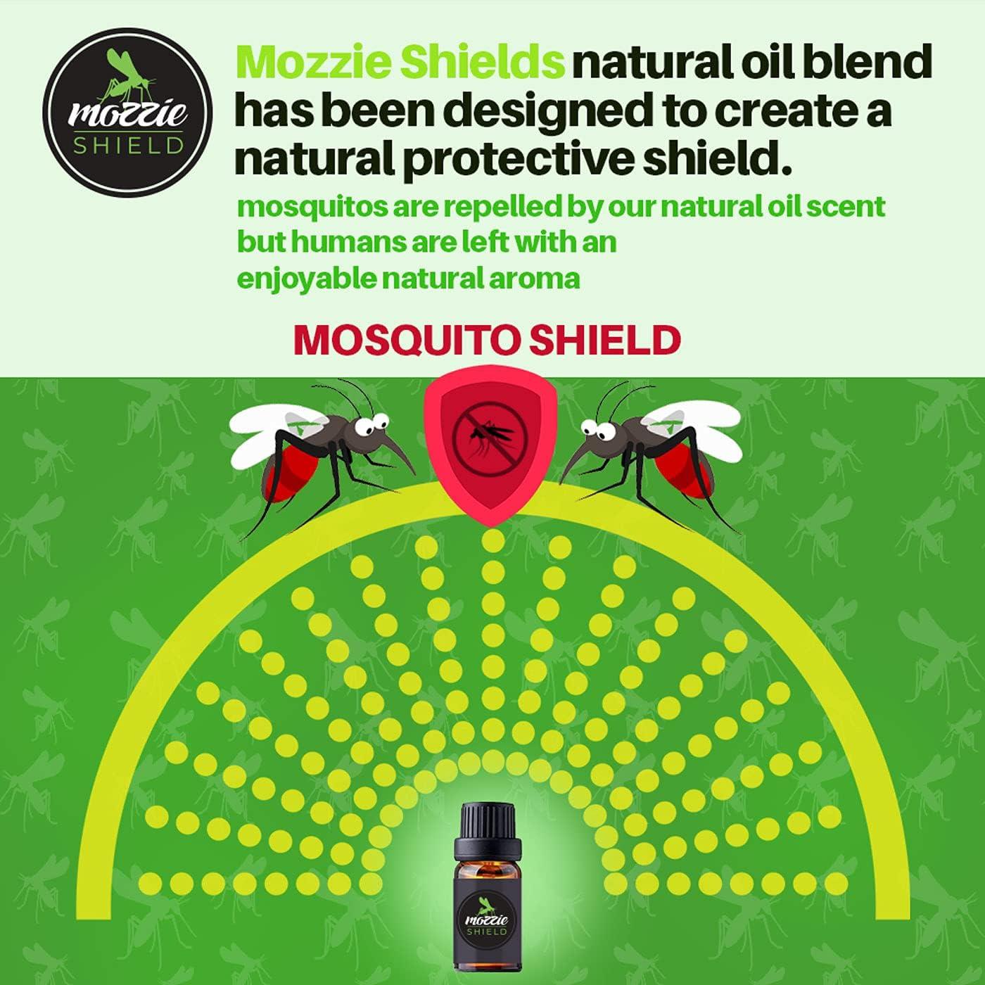 MOZZIE SHIELD Mosquito Repellent Diffusor Refill - 10ml Economical ...