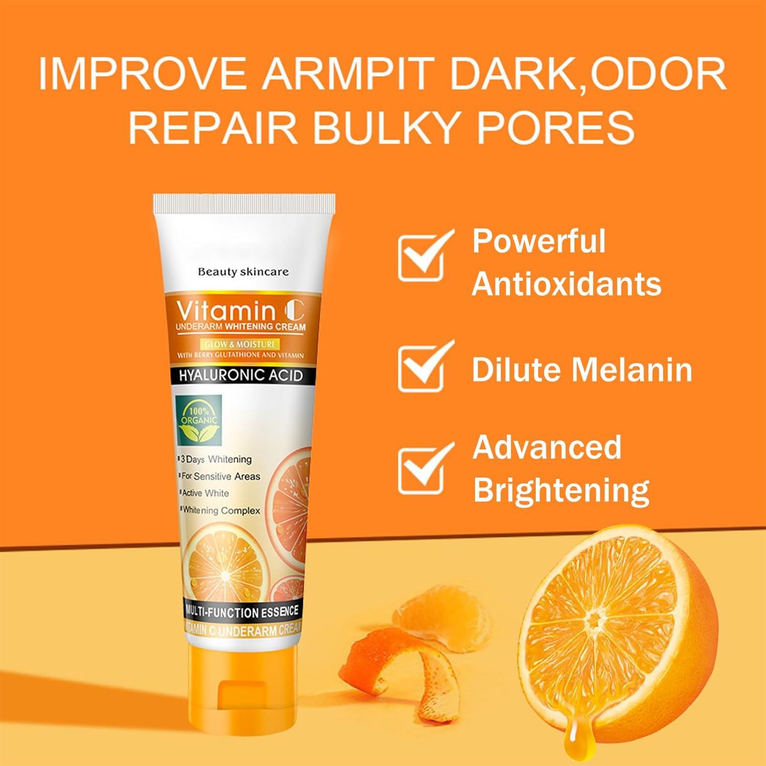 Underarm Whitening Cream Armpit Whitening Cream Vitamin C Bleaching ...