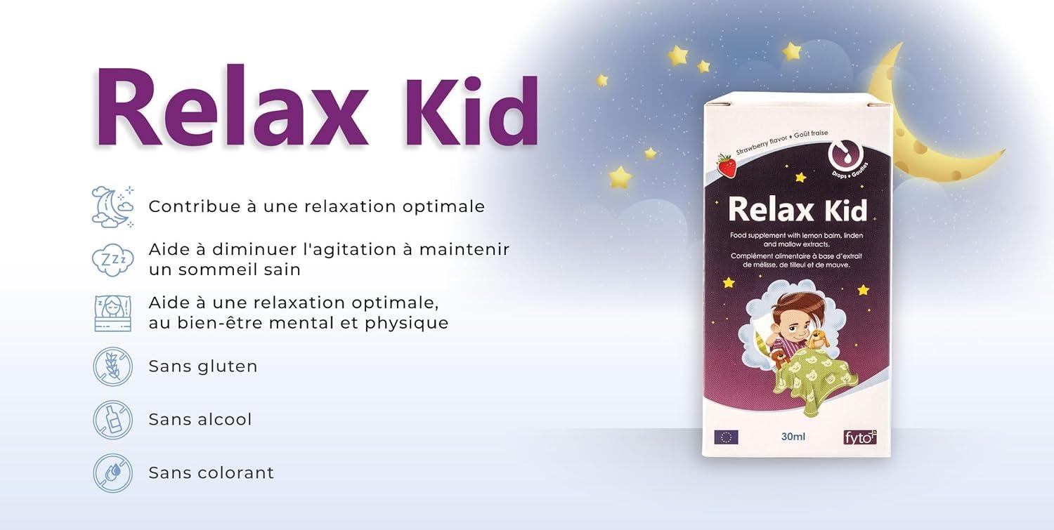 Relax Kid 100% Natural Soothes the Agitation and Promotes Repairing ...