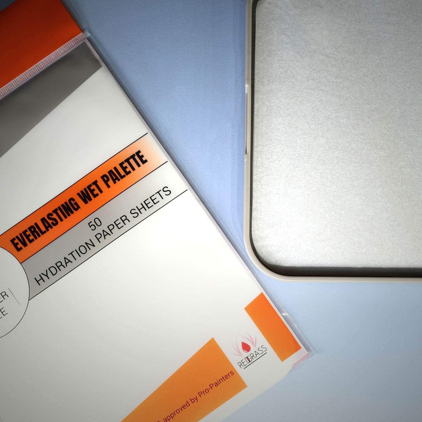 Redgrassgames 50 Hydration Paper Sheets - Everlasting Wet Palette ...