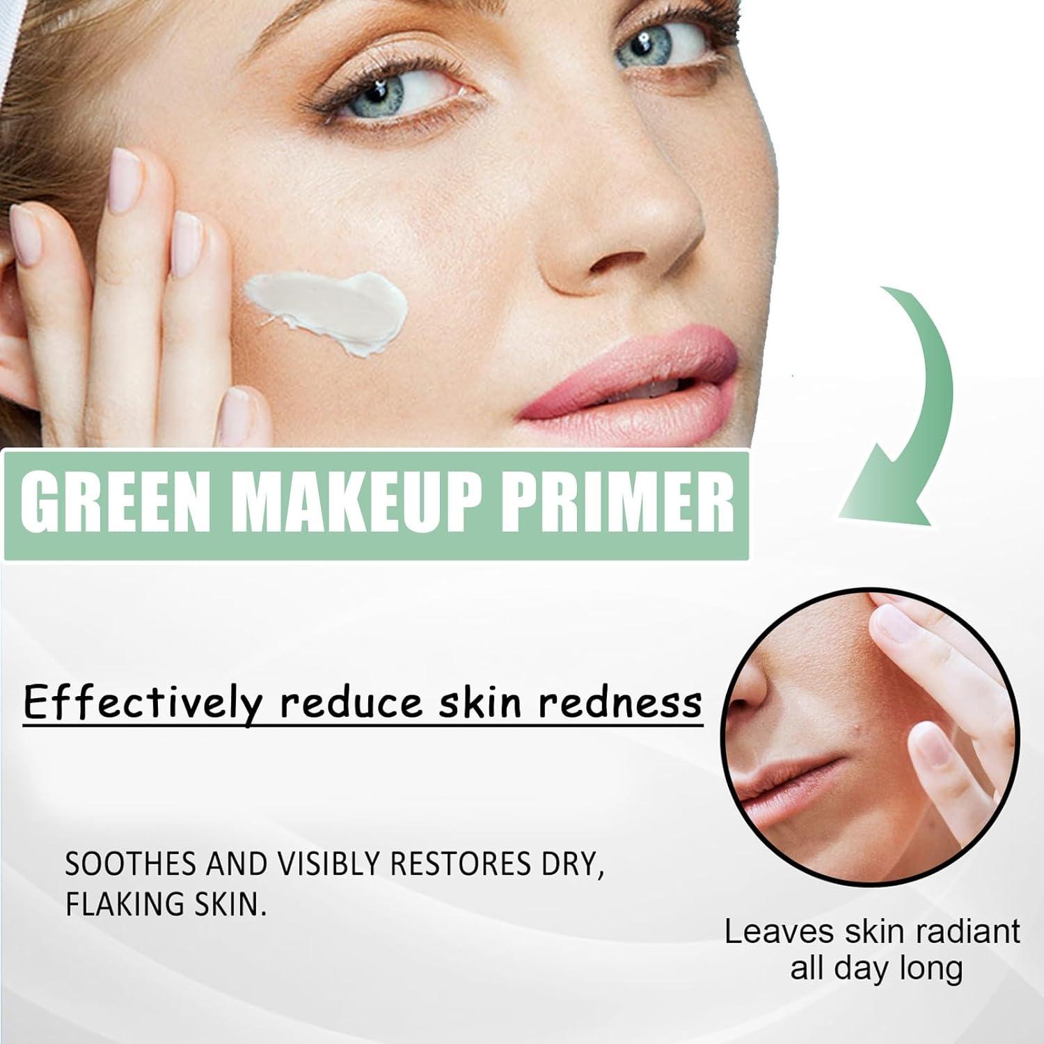 Pore Minimizer Green Colour Corrector Primer for Mature Skin - Reduce ...