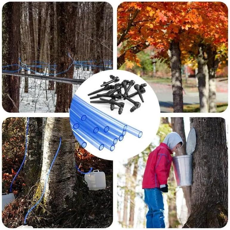 Tubes Maple Syrup Supplies 27.5 * 25 * 5cm Maple Syrup Tree Tapping Kit ...