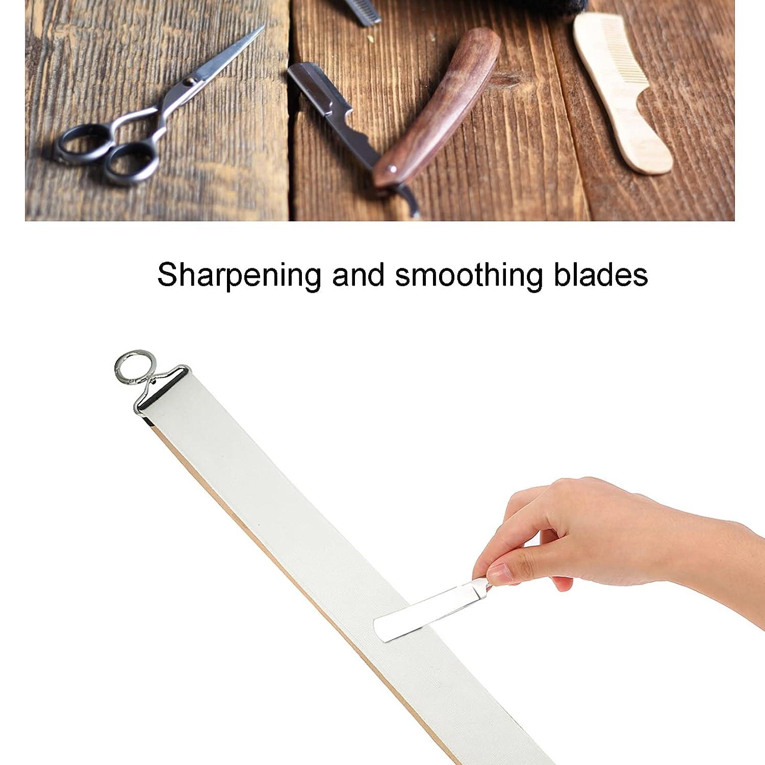 Razor Leather Strop Cowhide Razor Strop for Sharpening Woodworking ...