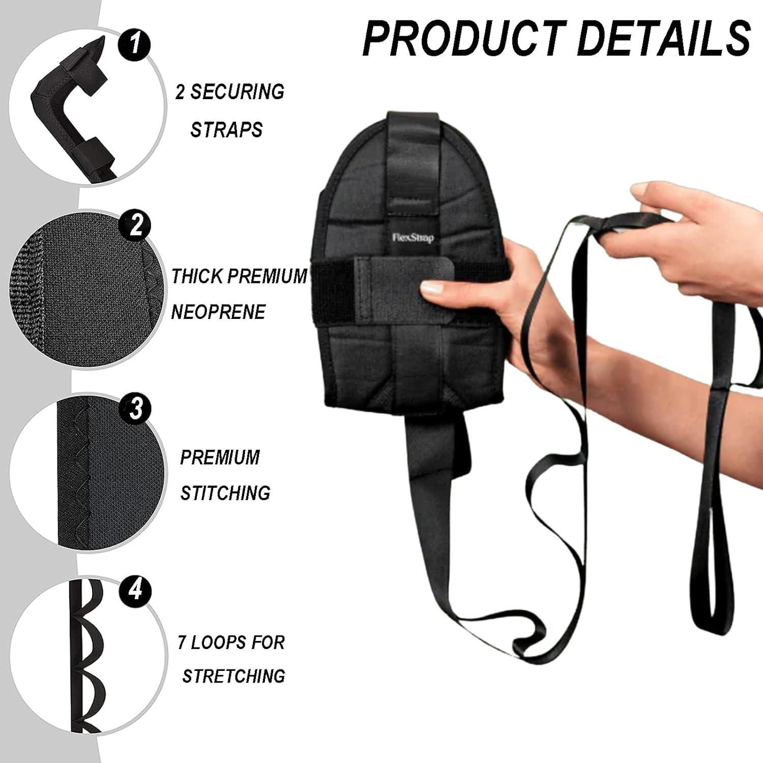 TEETHAID Flexstrap Calf & Foot Stretcher For Plantar Fasciitis Achilles Tendonitis Heel Spurs ...