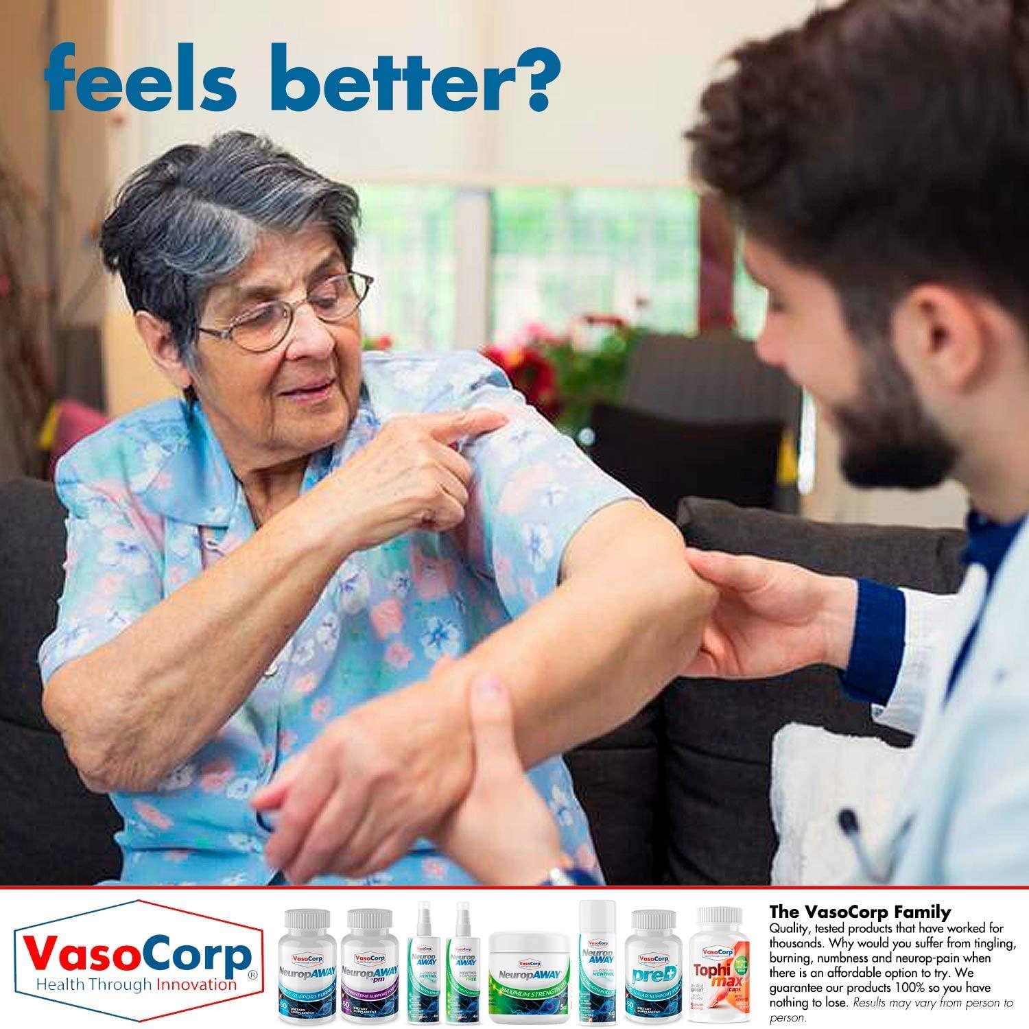 NeuropAWAY Nerve Support Capsules - Clinically Proven Formula for Nerve ...