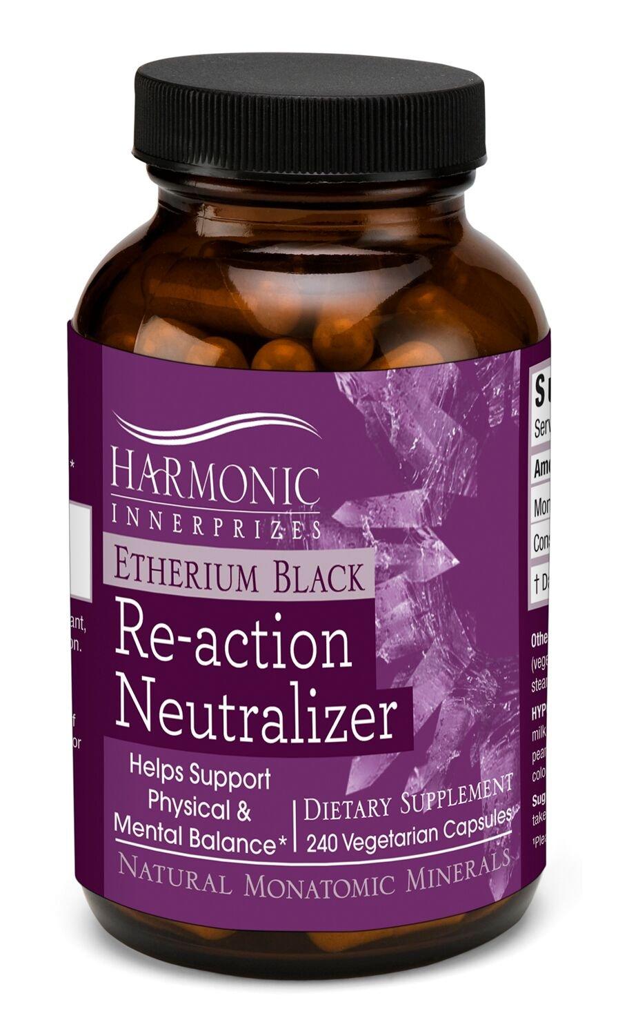 Harmonic Innerprizes Etherium Black 240 Caps - Powerful Mineral ...