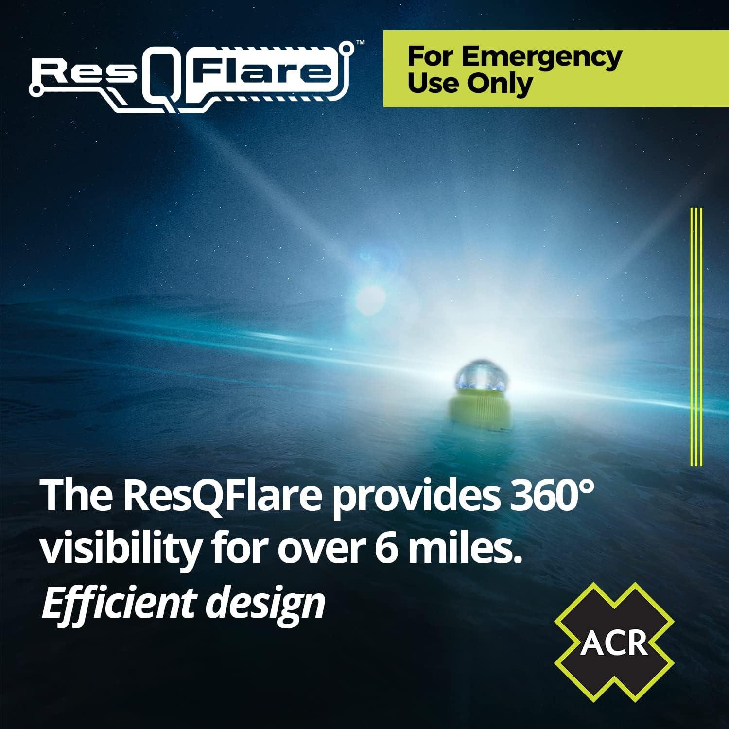 ACR ResQFlare Electronic Distress E-Flare | USCG Approved Replacement ...