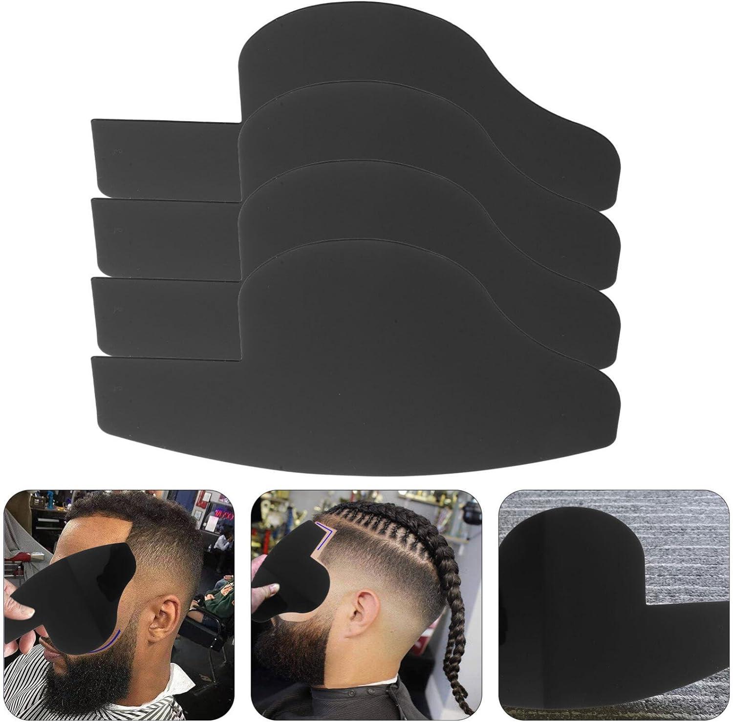 Beaupretty 4pcs Hairline Optimizer & Beard Guide Stencil for Men ...