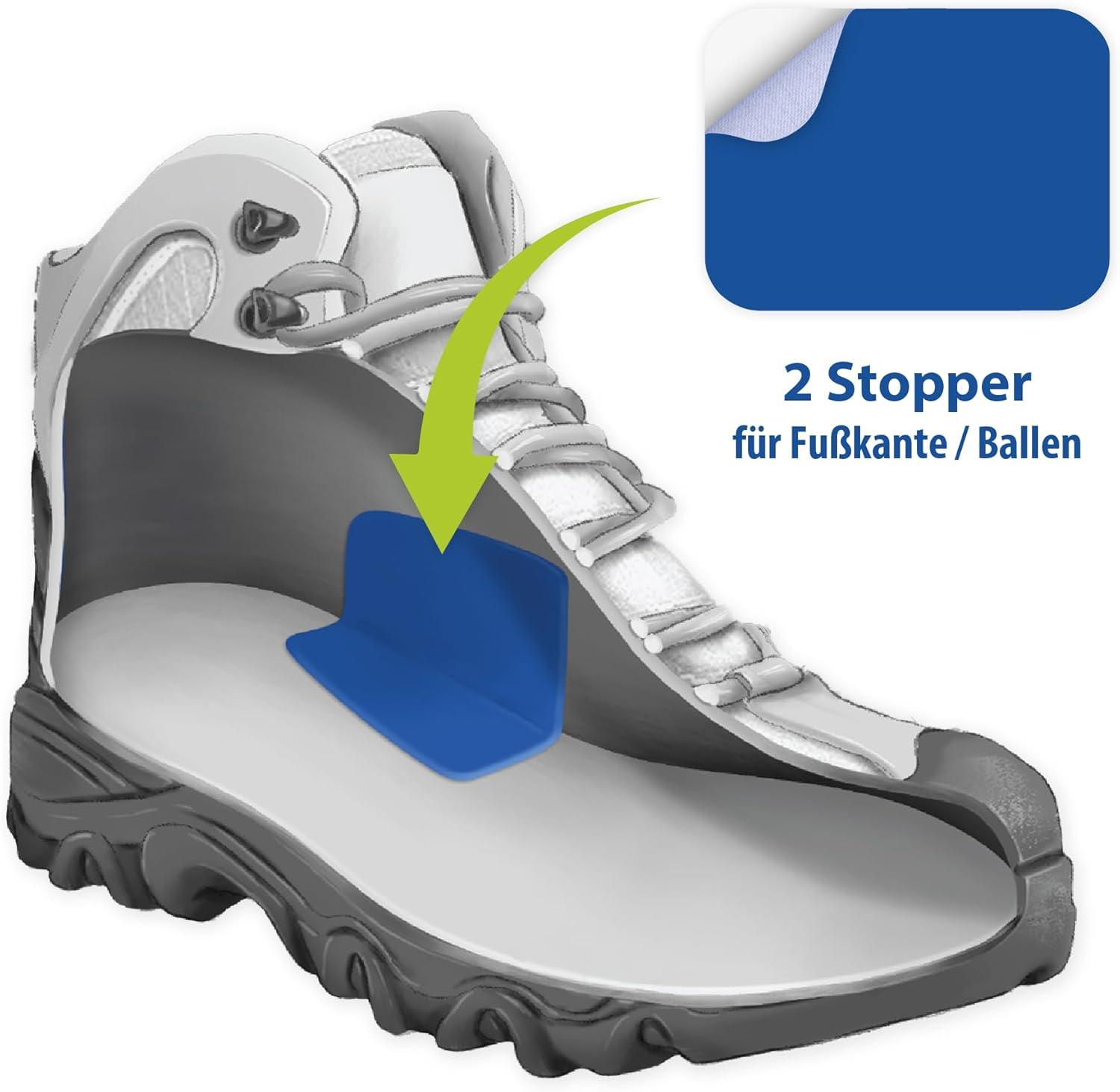 Bladder Stopper - 2 Rectangular Stoppers for Shoes | Eliminate Bubbles ...
