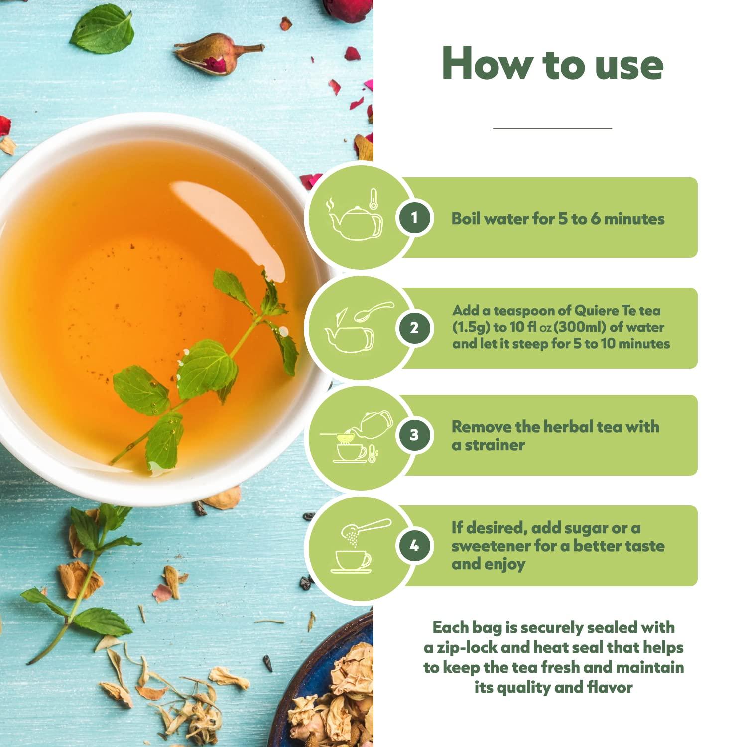 how to boil herbal tea