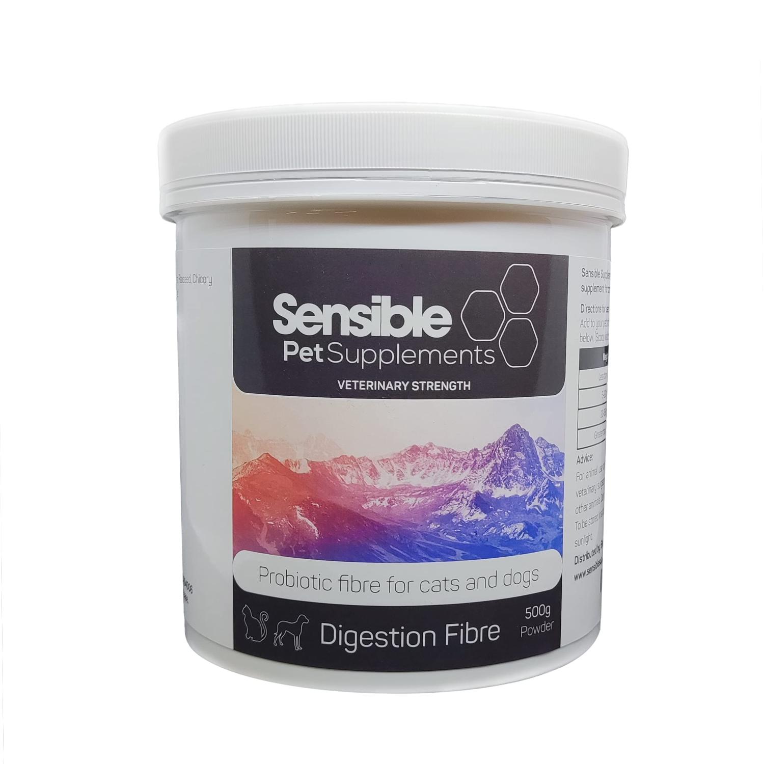 Sensible Pet Supplements 'Digestion Fibre' | Probiotic Fiber for Dogs ...