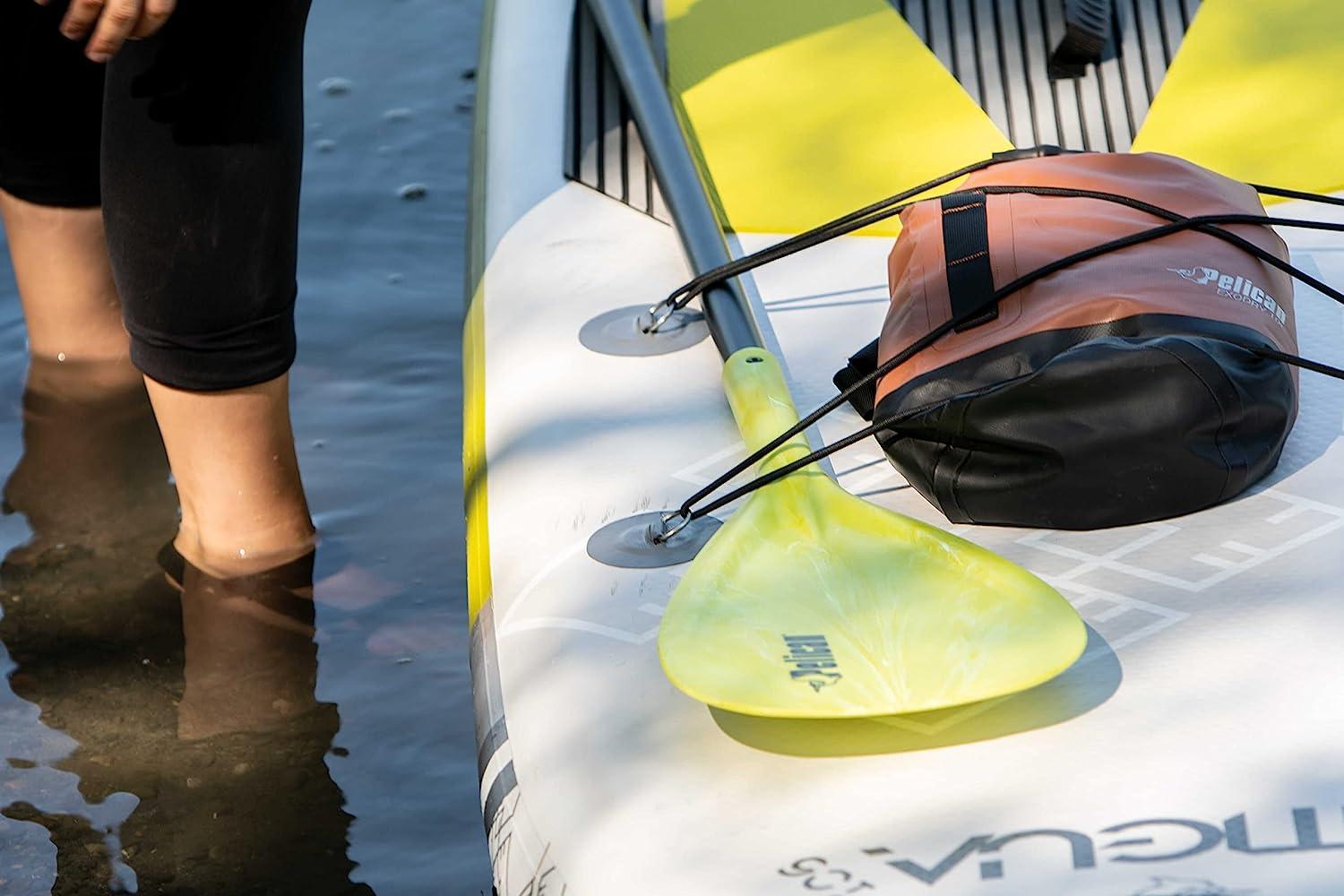 Pelican Sport Vortex Adjustable SUP Paddle | Fiberglass Blades | 70-87 ...