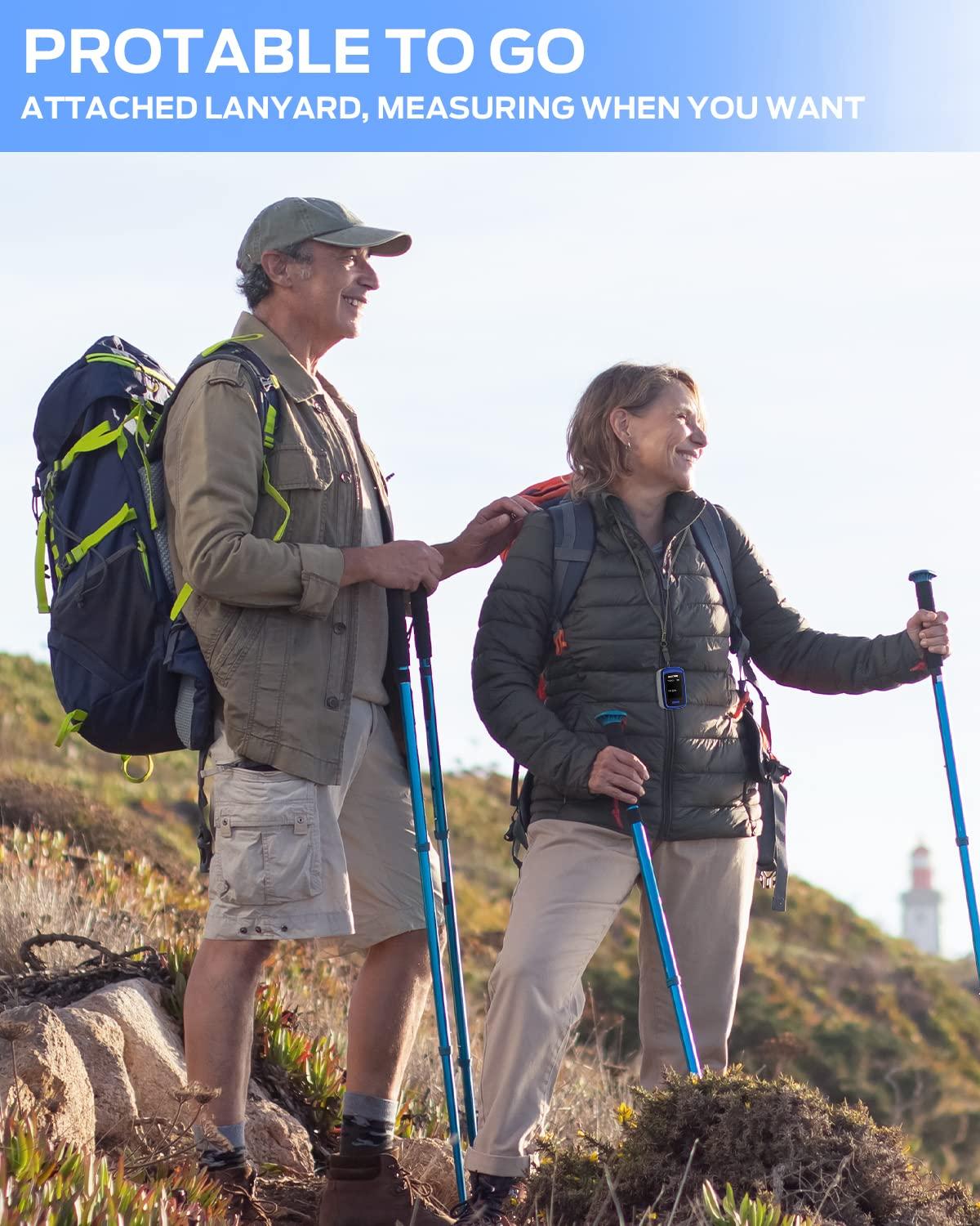 COOCEER O2 Sat Monitor Finger - FDA Approved Oximeterfingertip with ...