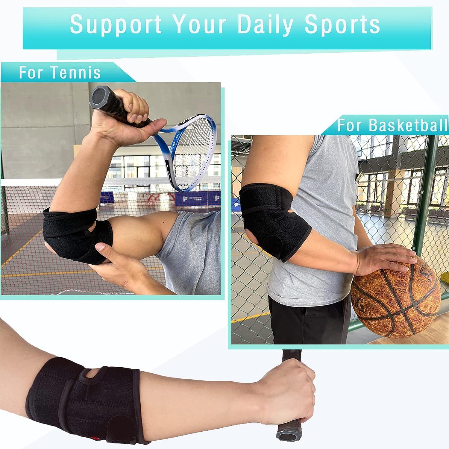 Muoaaoi Elbow Brace for Tendonitis & Tennis Elbow - Compression Sleeve ...