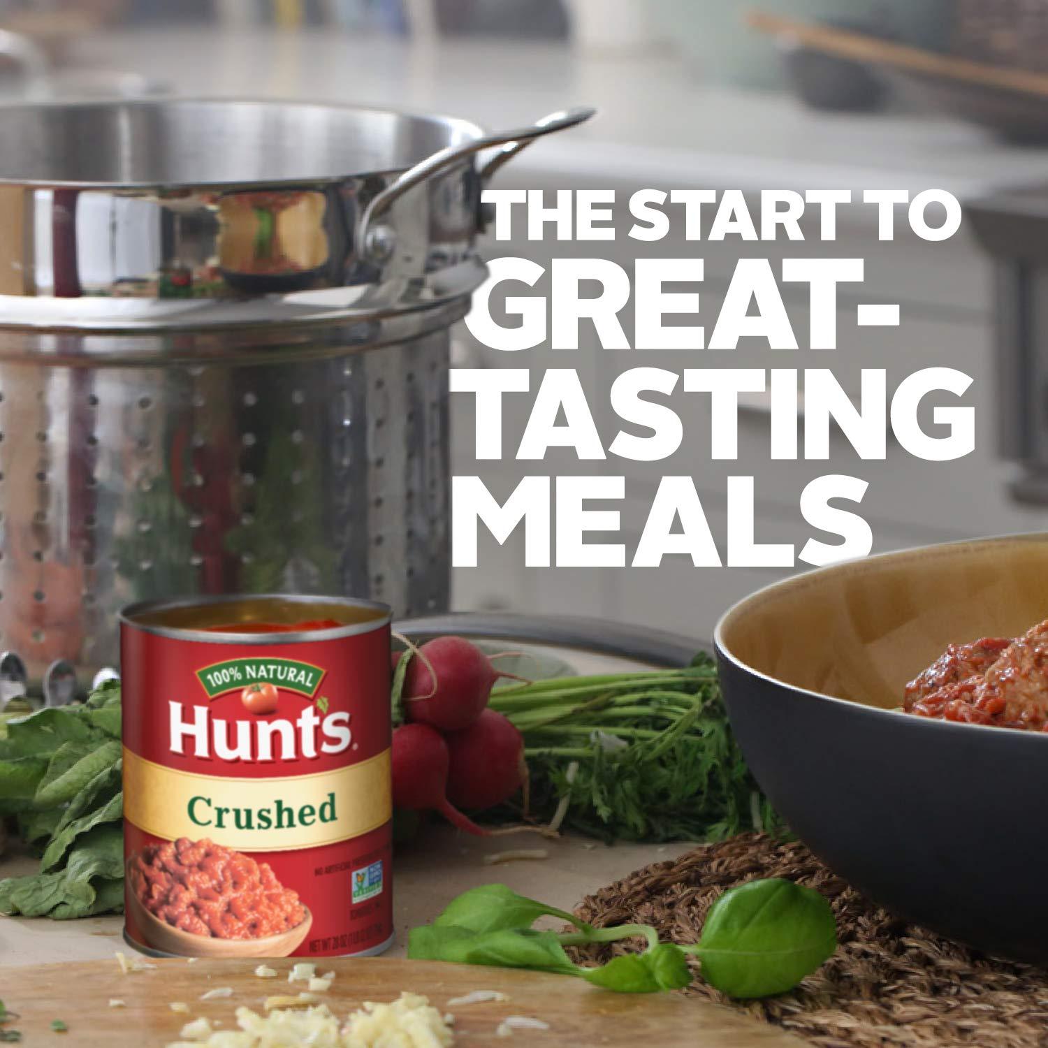 Hunt's Crushed Tomatoes 28 oz - Keto Friendly Tomato Sauce | Buy Now ...