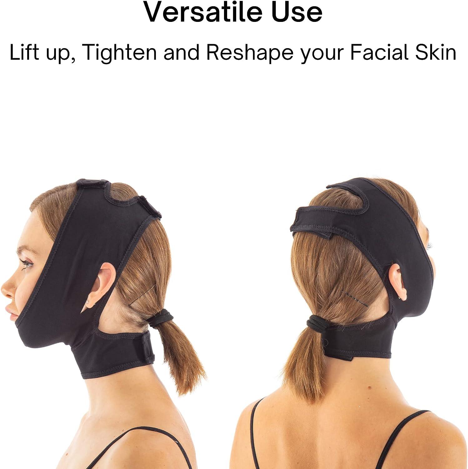 Chin Compression Garment Strap Band Face Lift - Neck Cover Face ...