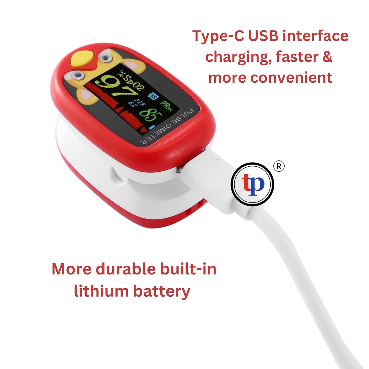 Pediatric Pulse Oximeter | CE FCC Approved Heart Rate Monitor | Kids ...