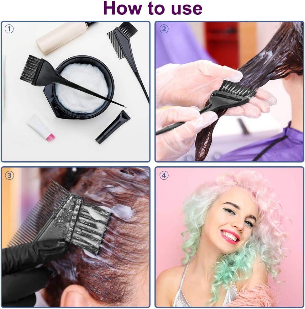 Professional Hair Dye Kit with Colouring Tools - Bowl, Brush, Comb ...