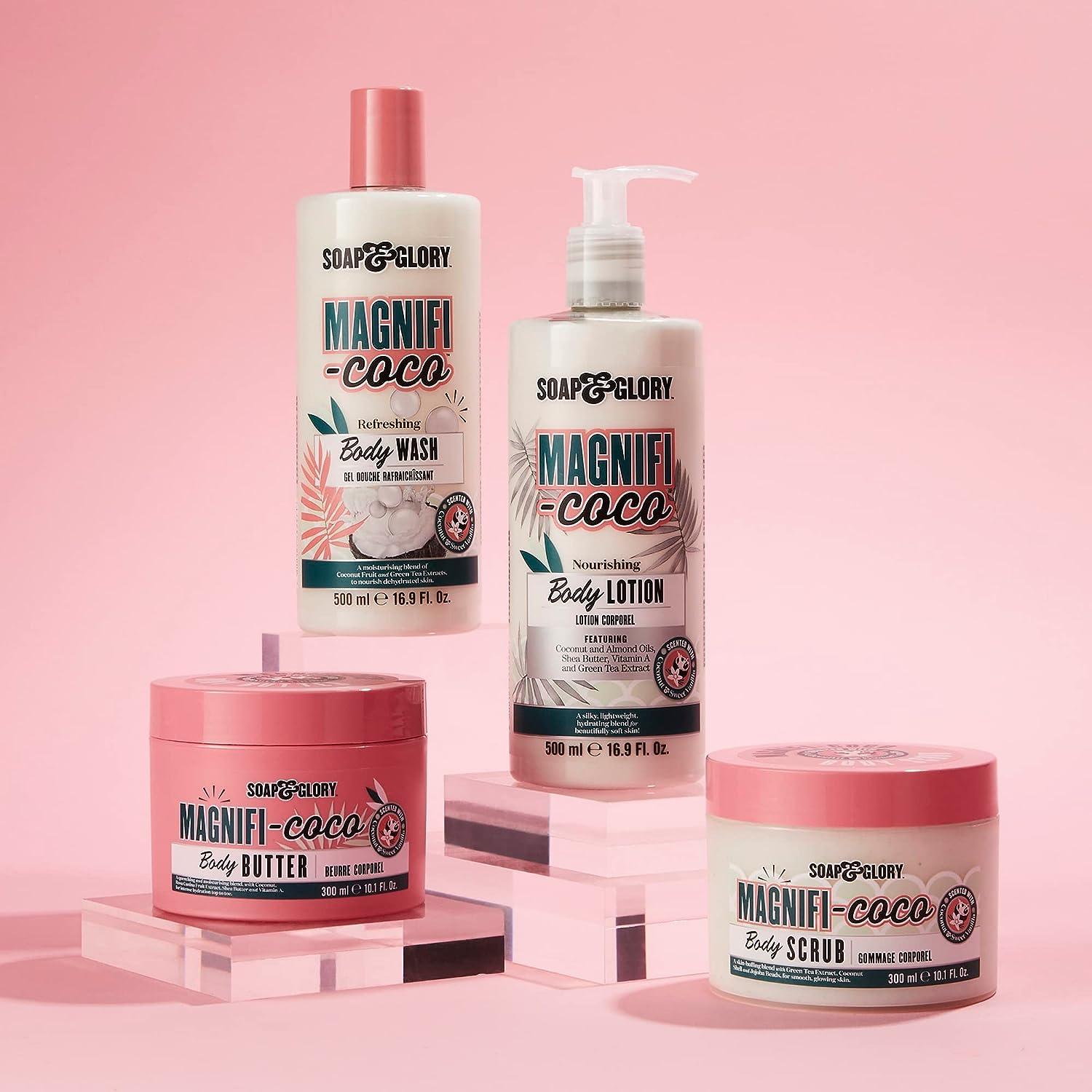 Soap & Glory Magnifi-Coco Coconut Body Lotion - 500ml - Vitamin A, Shea ...