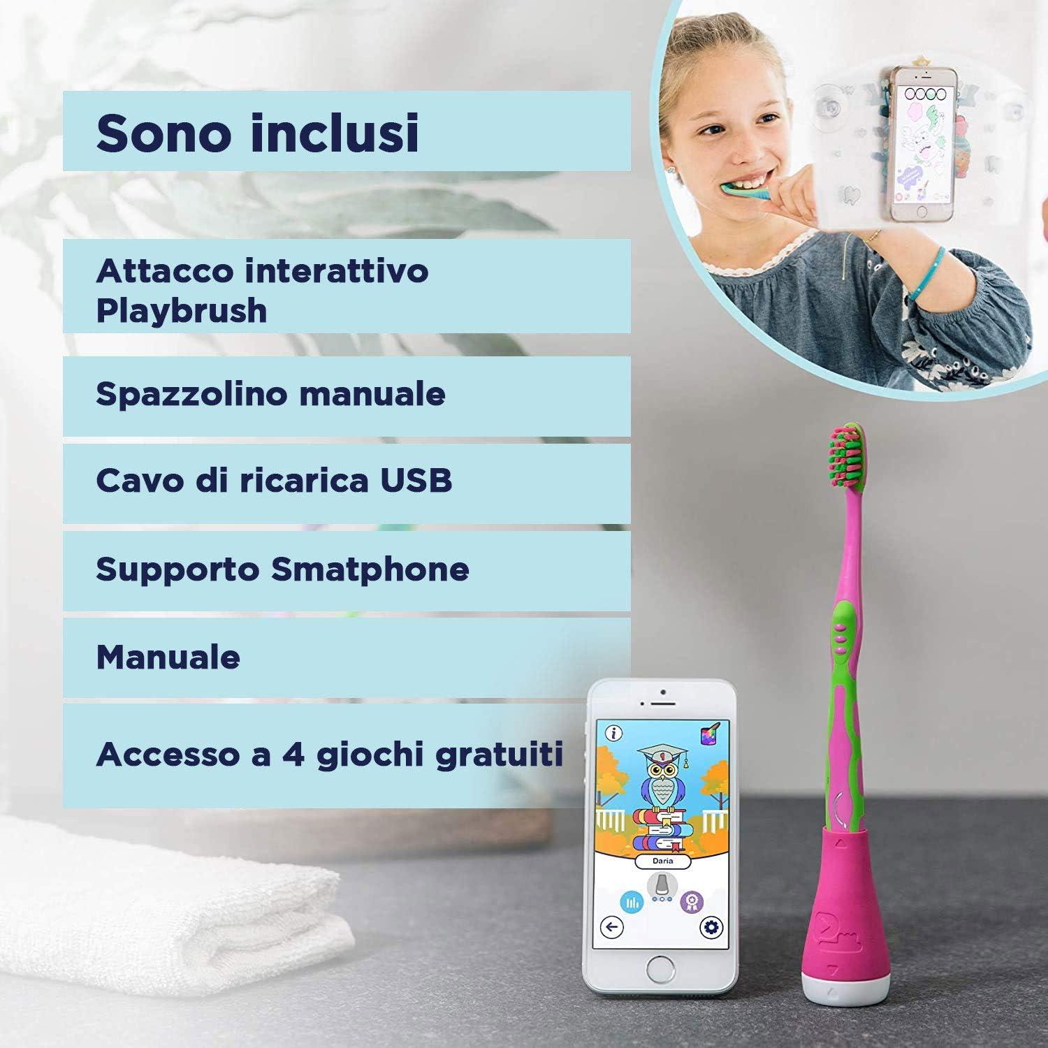 Playbrush Set - Transform Manual Toothbrushes into Game Controllers for ...