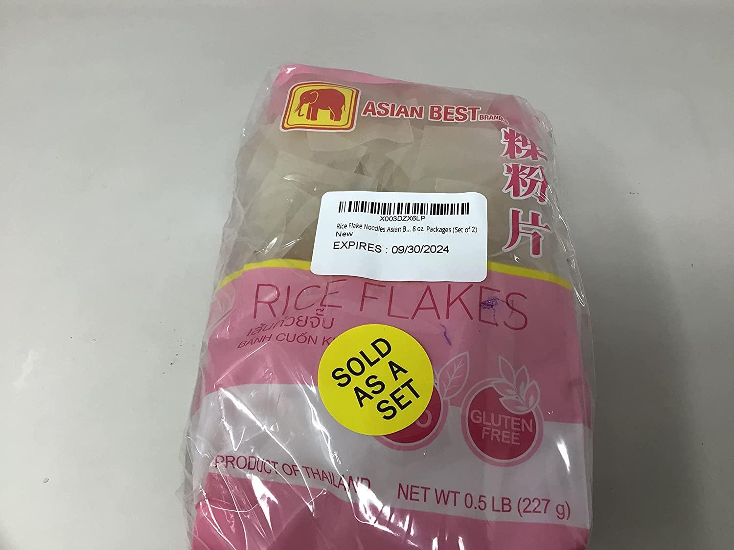 Rice Flake Noodles Asian Best 8 oz. Packages - Set of 2 | Authentic ...