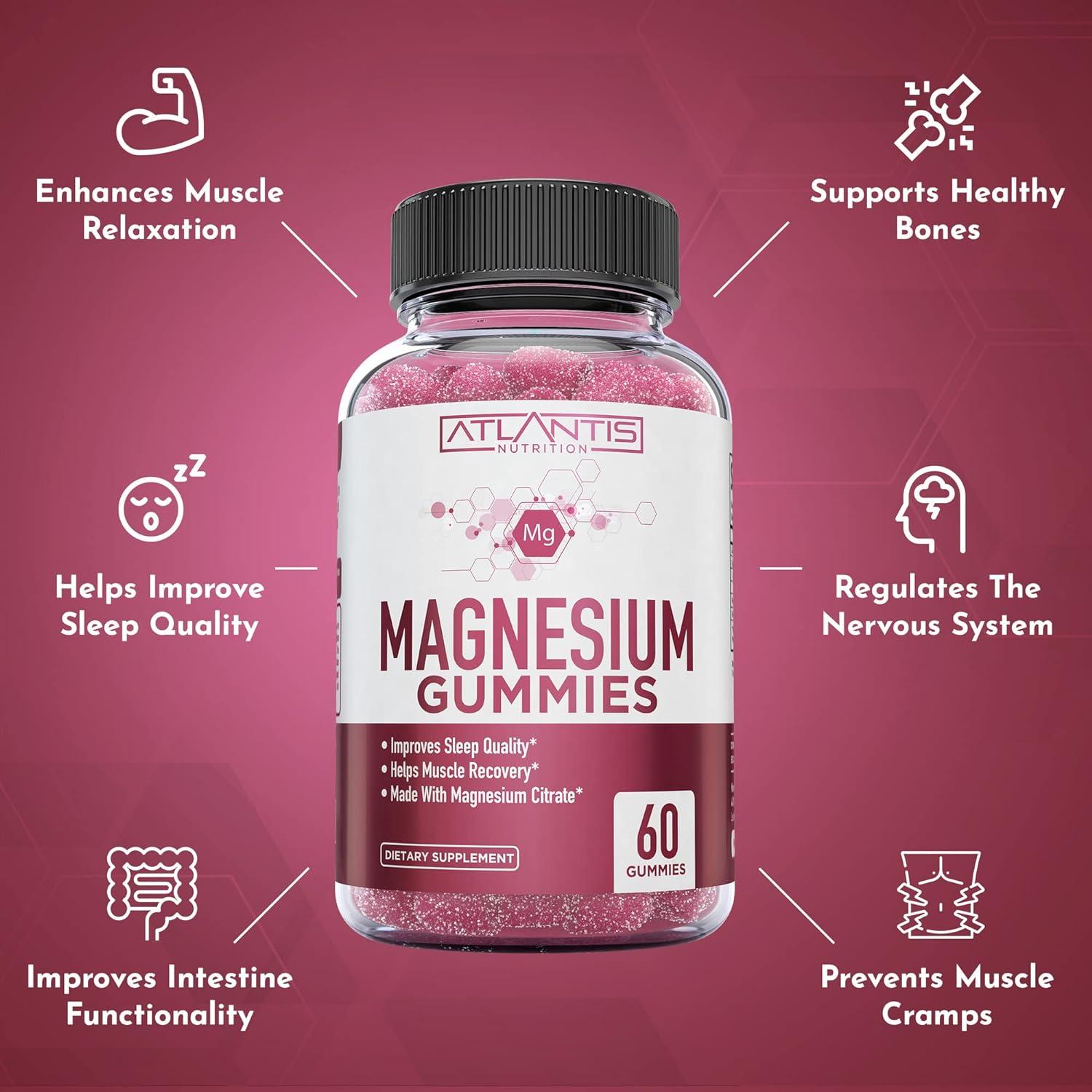 Atlantis Nutrition Collagen & Magnesium Gummies Combo Pack - 120 ...