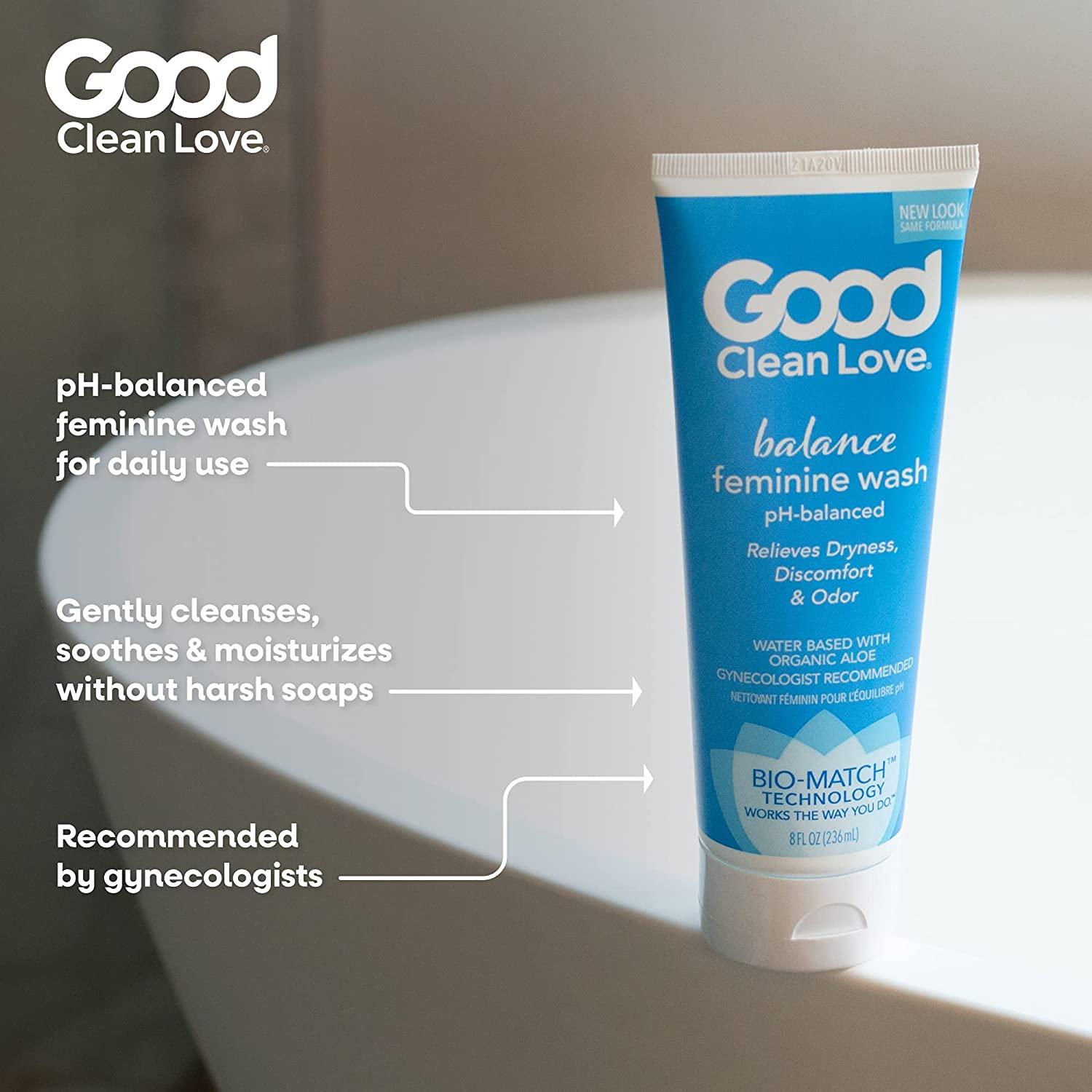 Good Clean Love Balance Moisturizing Wash - pH-Balanced Vaginal Soap ...