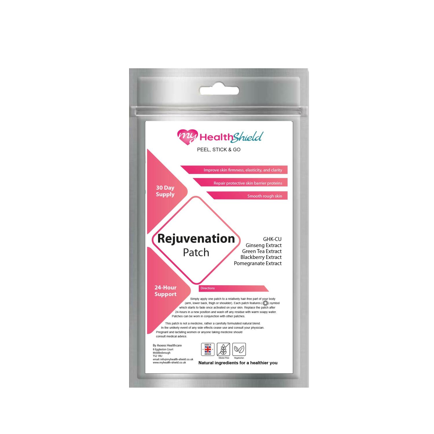 Rejuvenation Patch 30 Patches - Youthful Skin Support | Buy Now with ...
