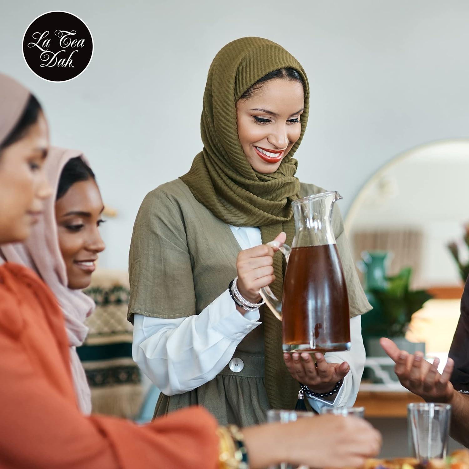 La Tea Dah Ramadan Gift Basket: Gourmet Tea Set with 3 Tins | Fine ...
