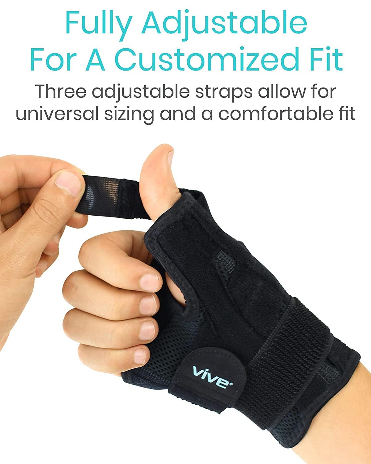 Vive Thumb Wrist Brace - Spica Splint for Carpal Tunnel, Tendonitis ...