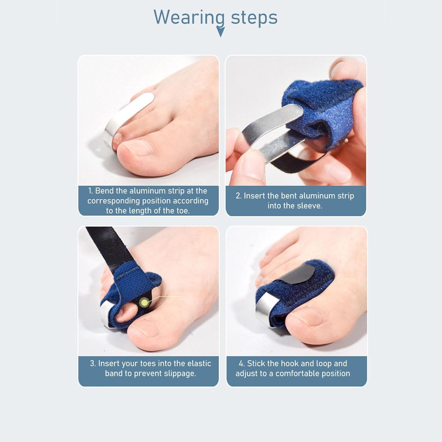 U-Shaped Toe Rail - Hammer Toe Correction & Support for Men & Women ...