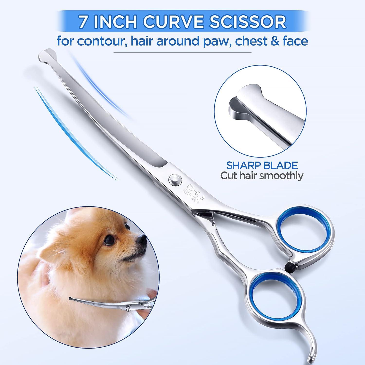 Buy Gimars 7.0 Stainless Steel Safety Scissors - 6-in-1 Professional ...
