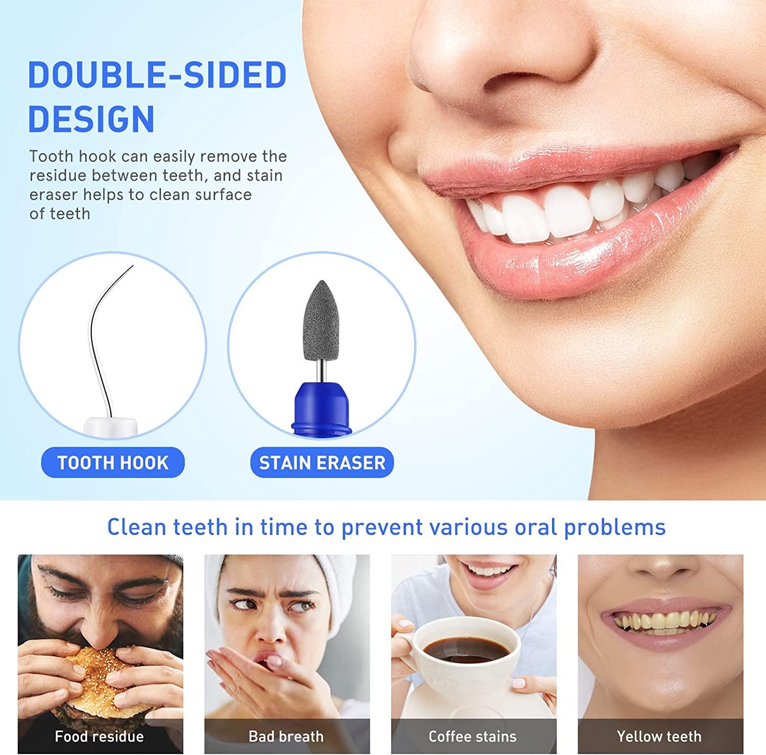 2pcs Portable Dental Tooth Hook for Plaque and Stain Removal | Buy Now ...