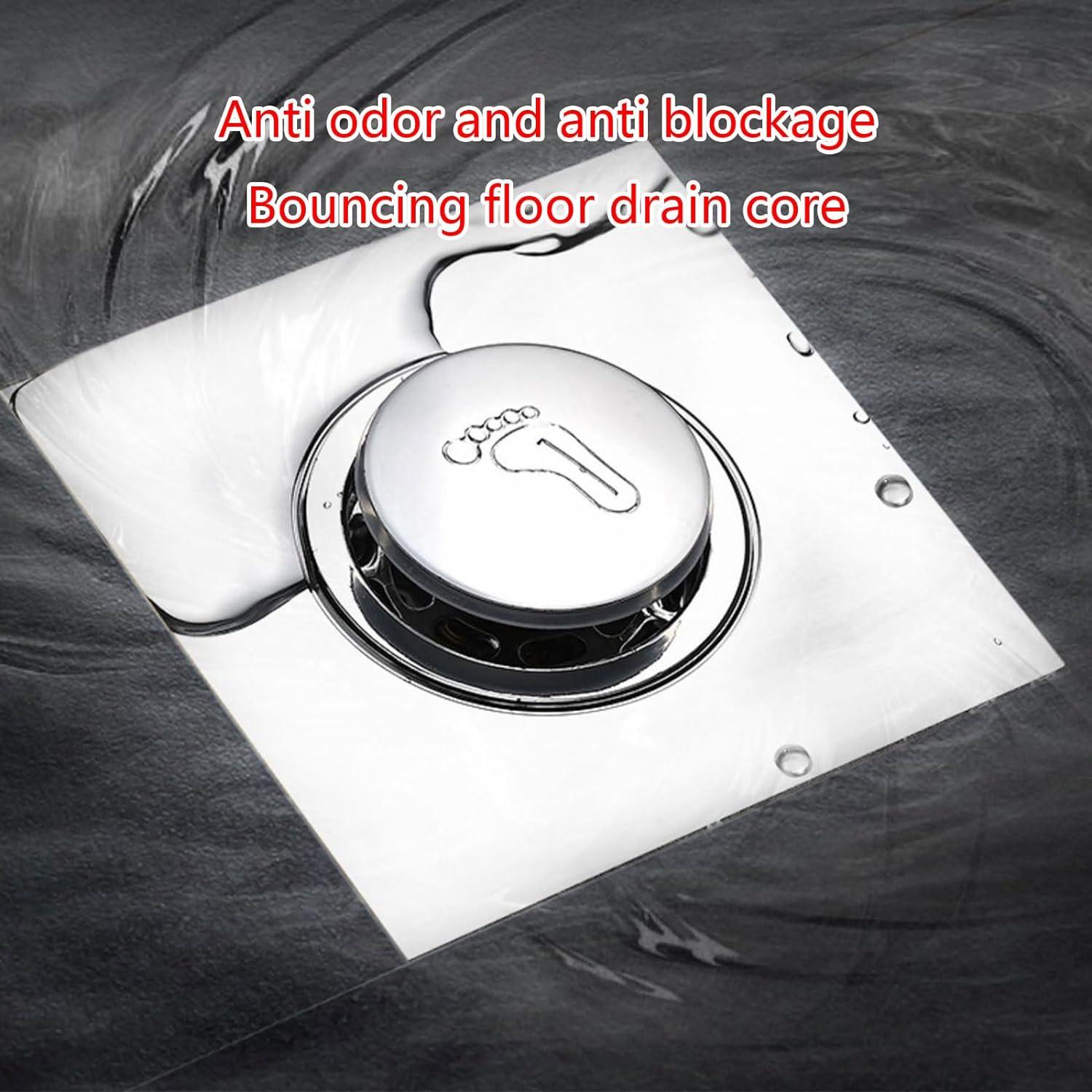 Odor-Proof Floor Drain Cores Direct Drainage Sewer Toilet Anti-Backflow ...