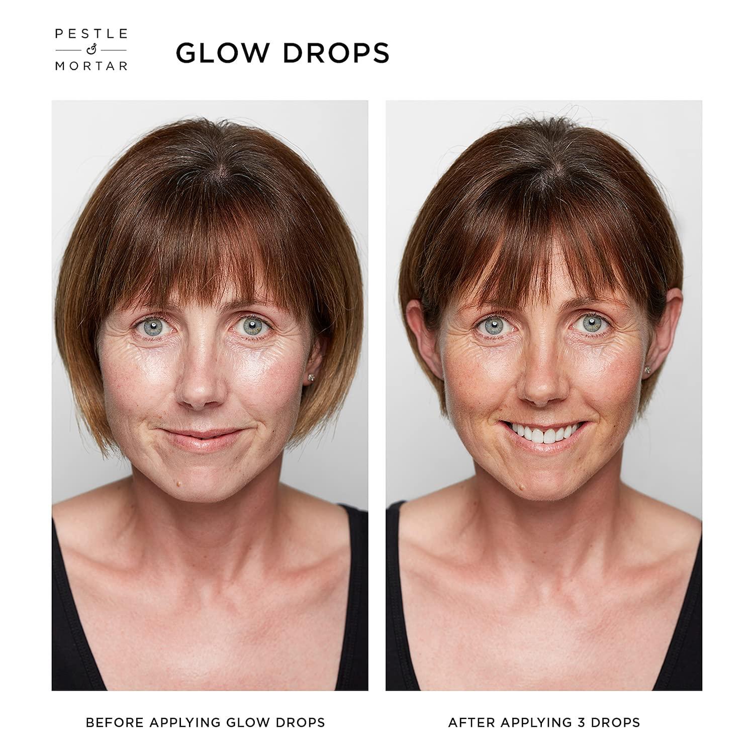 Pestle & Mortar Glow Drops - Customizable Sunless Self-Tanner with ...