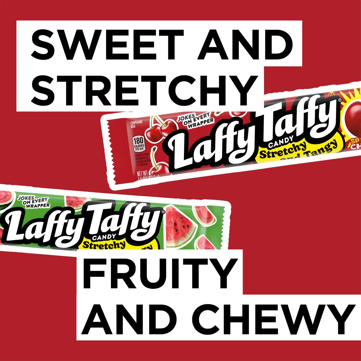 Laffy Taffy Stretchy And Tangy Variety Box 1 5 Oz Pack Of 24 Assorted
