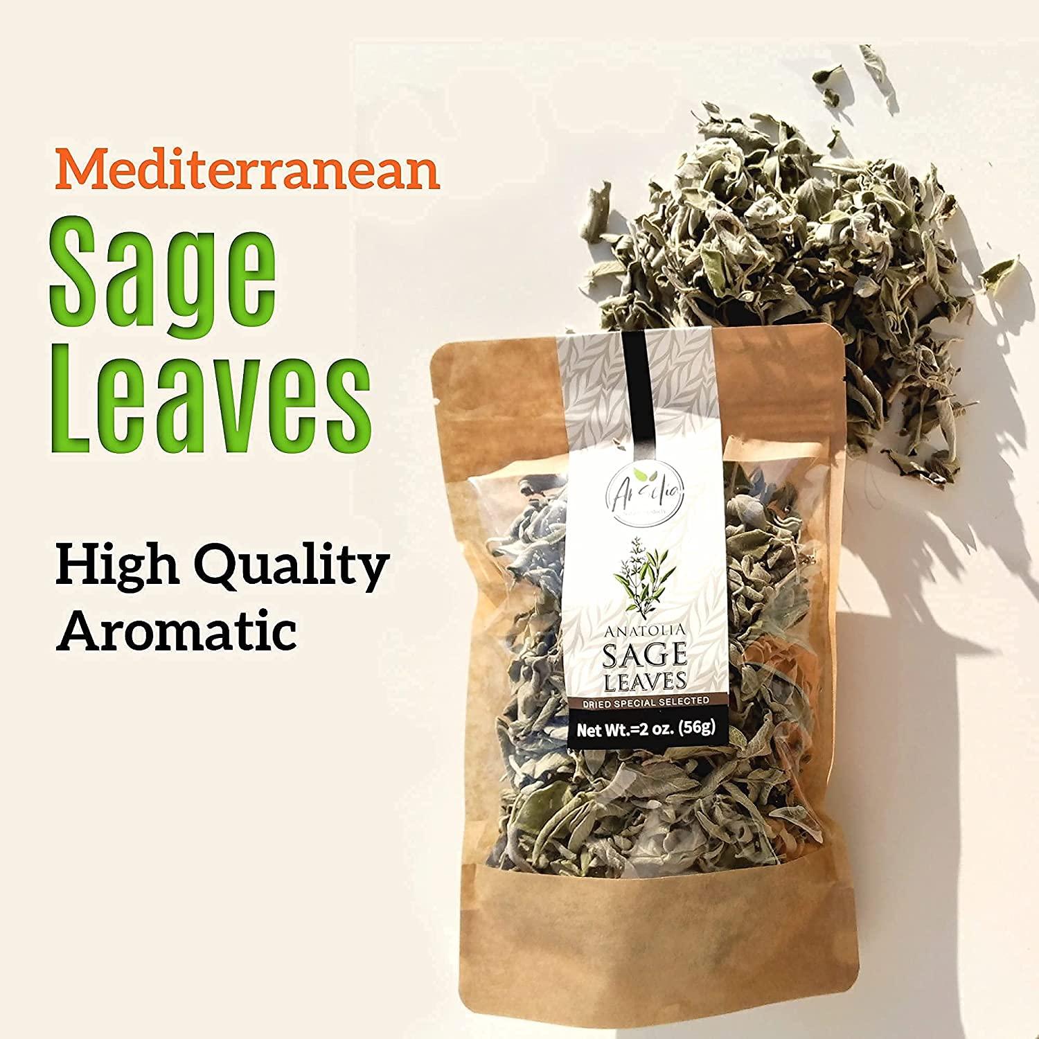 Dried Sage Leaves