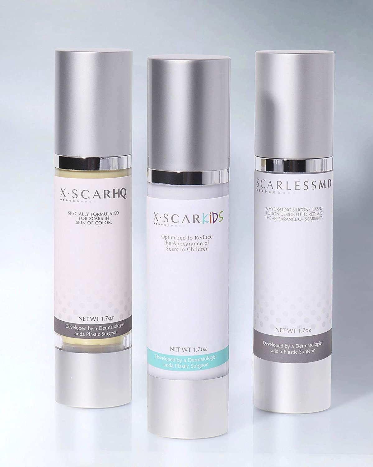 XScar Silicone Facial Scar Cream with Vitamin E - Dermatologist and ...