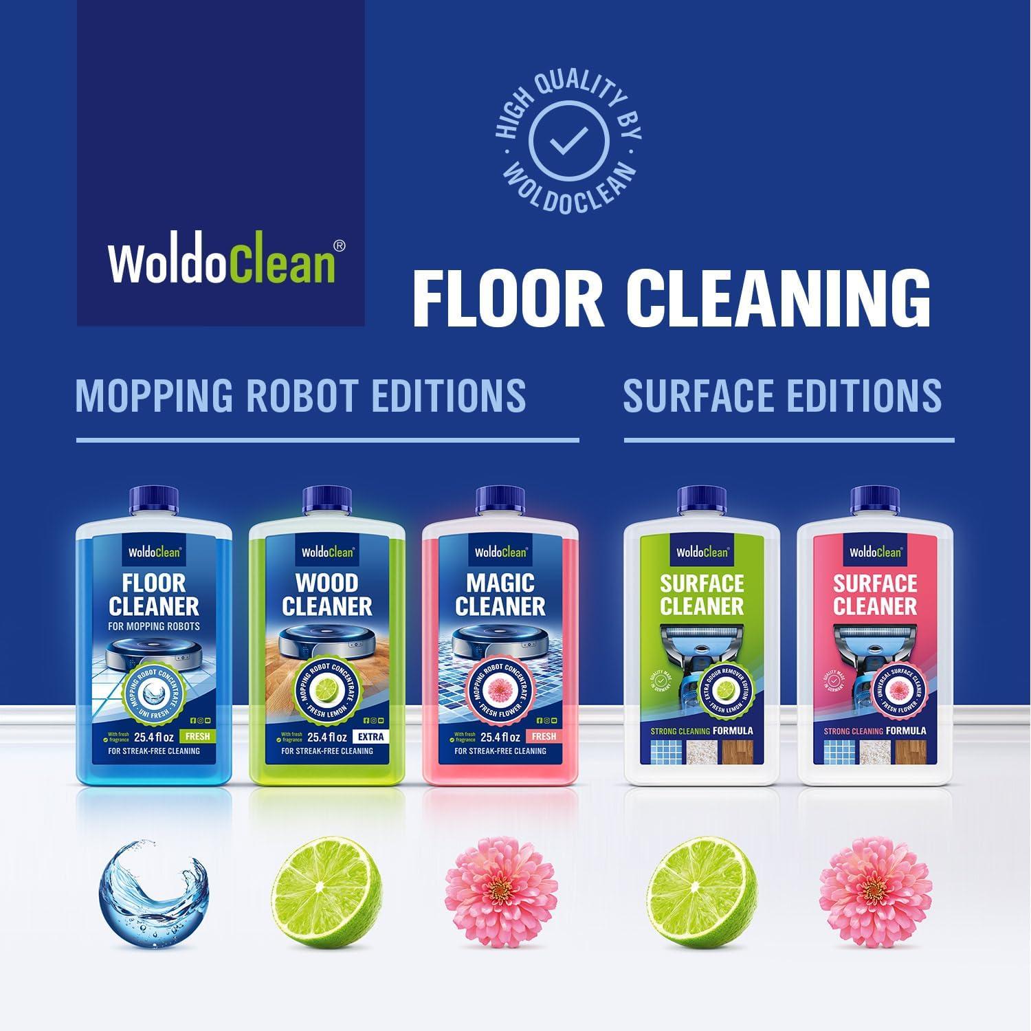 Floor Cleaner for Wiping Robots 750ml Concentrate - for all Wiping ...