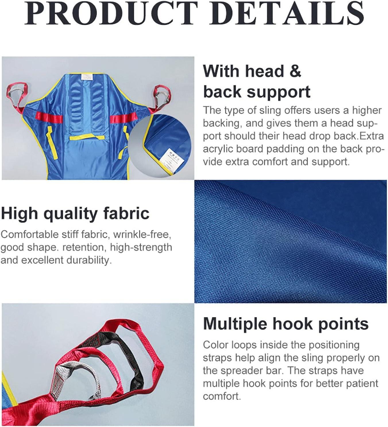 Patient Lifting Slings Patient Hoist Lift Sling Full Body Commode Sling ...