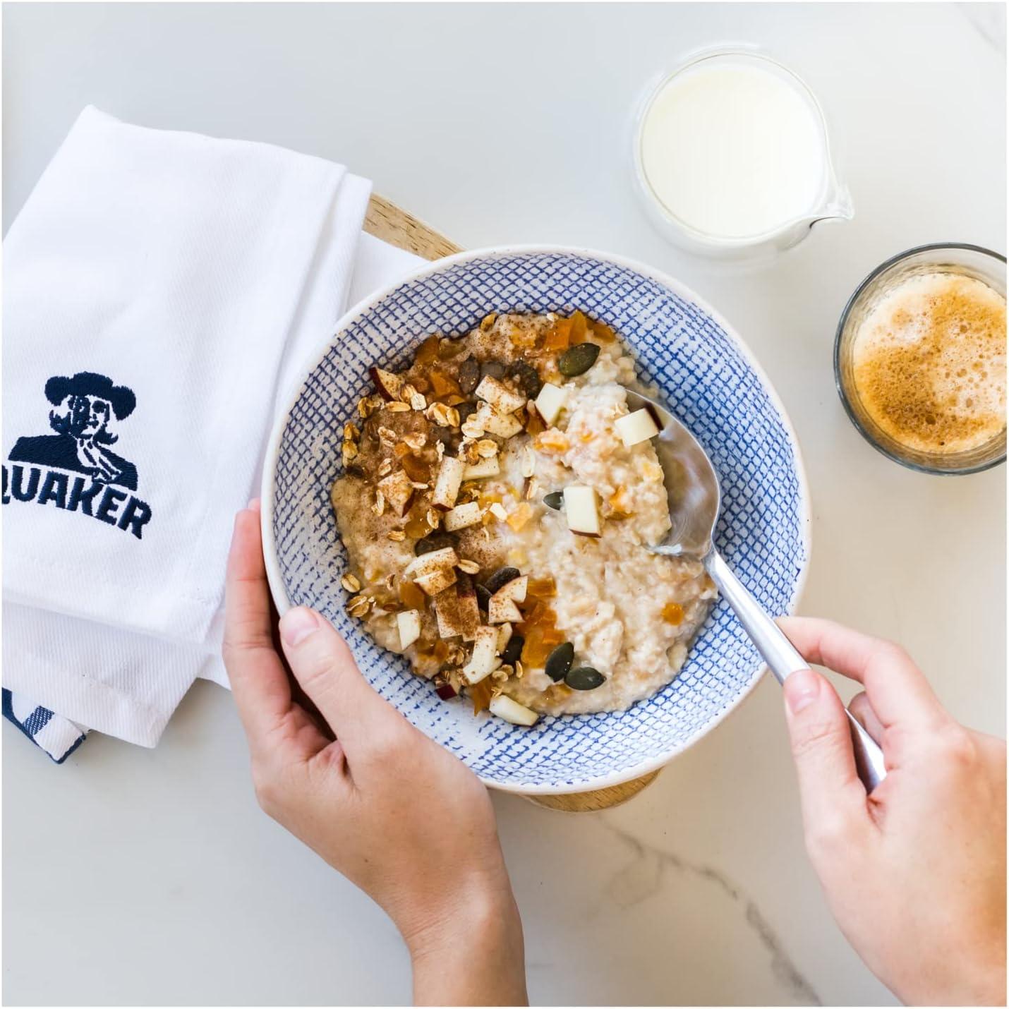 Quaker Oat Protein Original Porridge Pots 6 x 49g - High-Protein ...