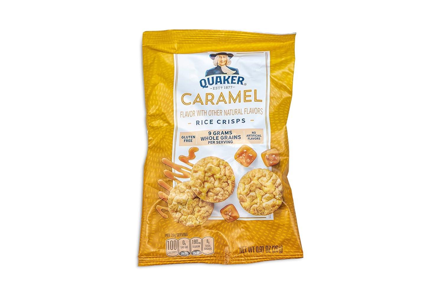 Quaker Rice Crisps 4 Flavor Variety Pack 35 Count .6/.9 oz Bags by ...