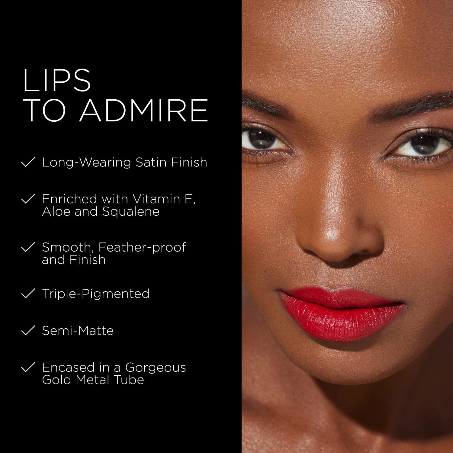 BESAME Forever Red Lipstick - 1925 | Classic Long Lasting Color for All ...