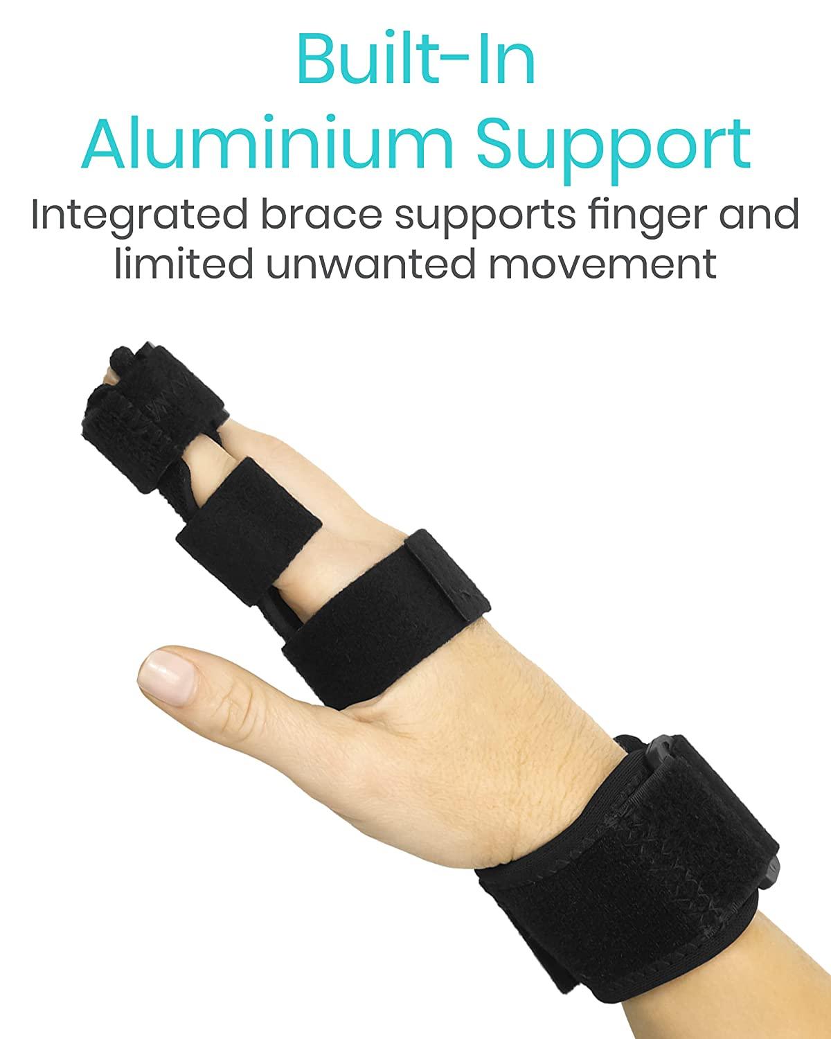 Vive Full Trigger Finger Splint - Hand and Wrist Brace Support for Pain ...