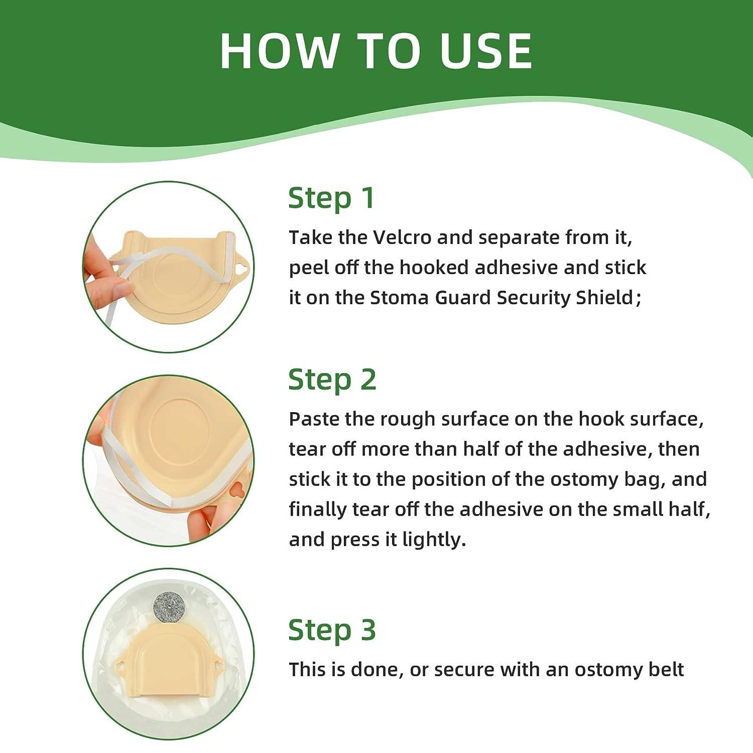 Stoma Guard Security Shield - Adjustable Ostomy Hernia Belt for Post ...