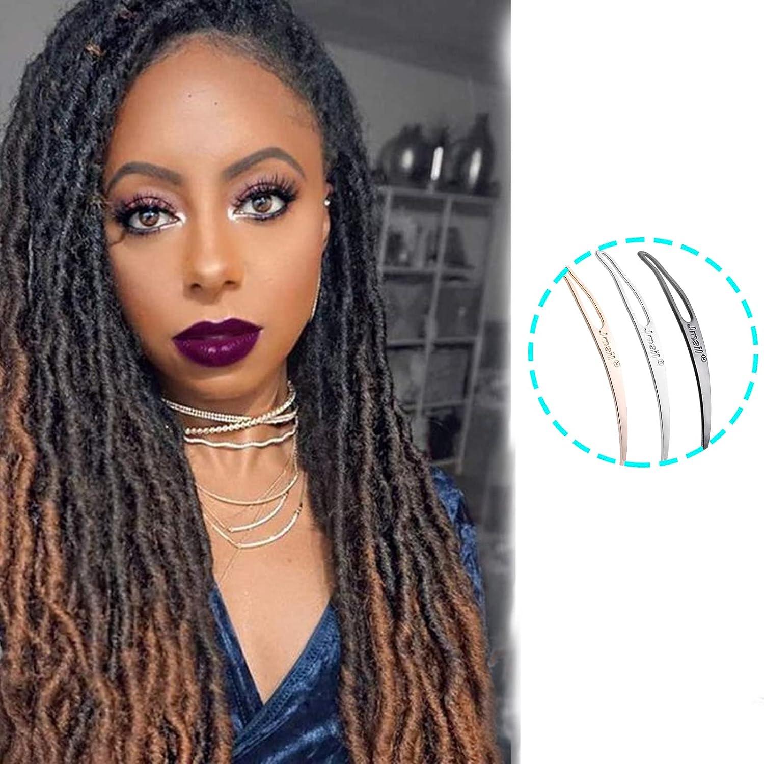 Dreadlock Interlocking & Crochet Tool Set - 6 Pieces for Locs ...