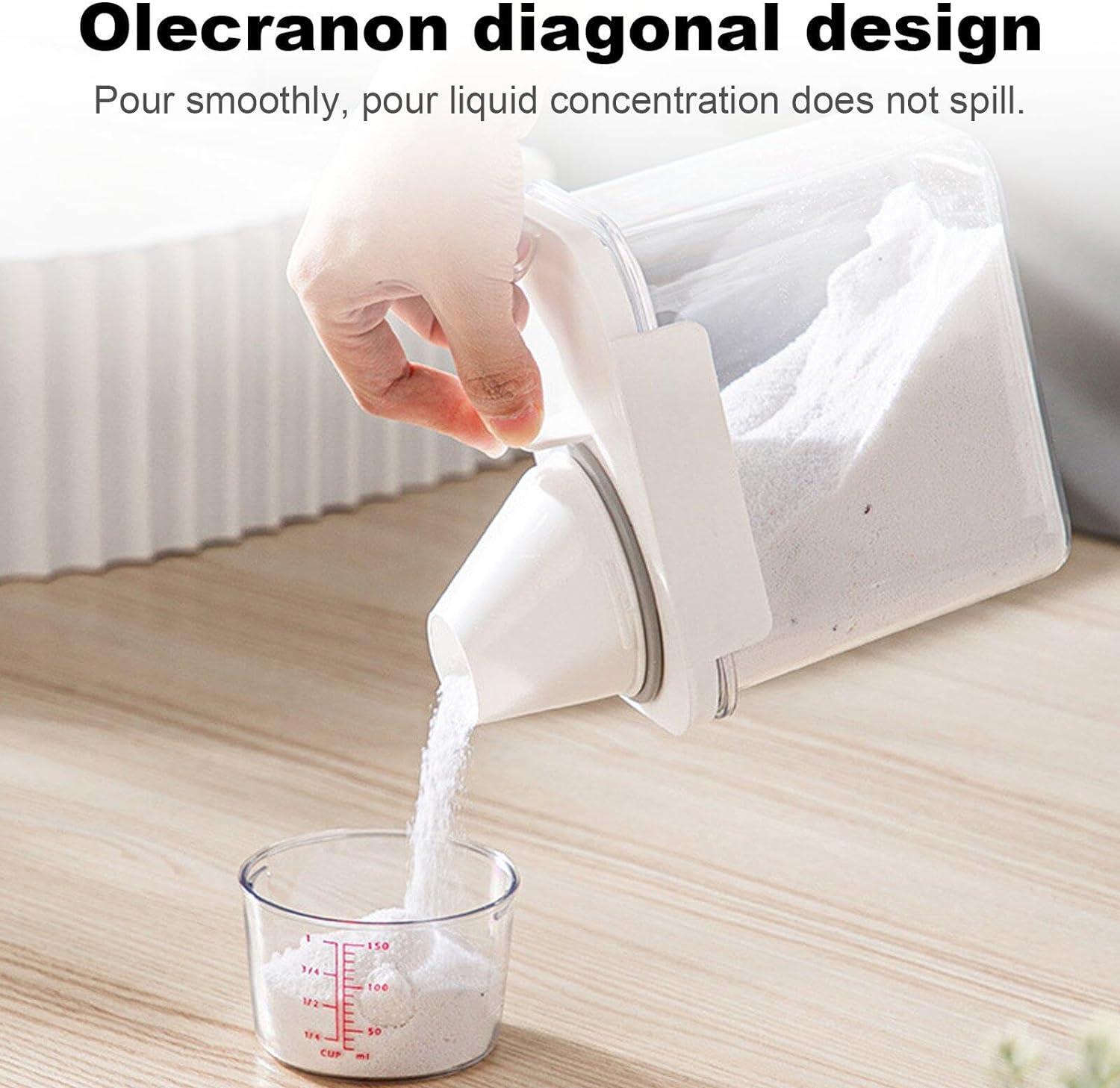 1100ml Laundry Detergent Dispenser Large Capacity Liquid Detergent ...